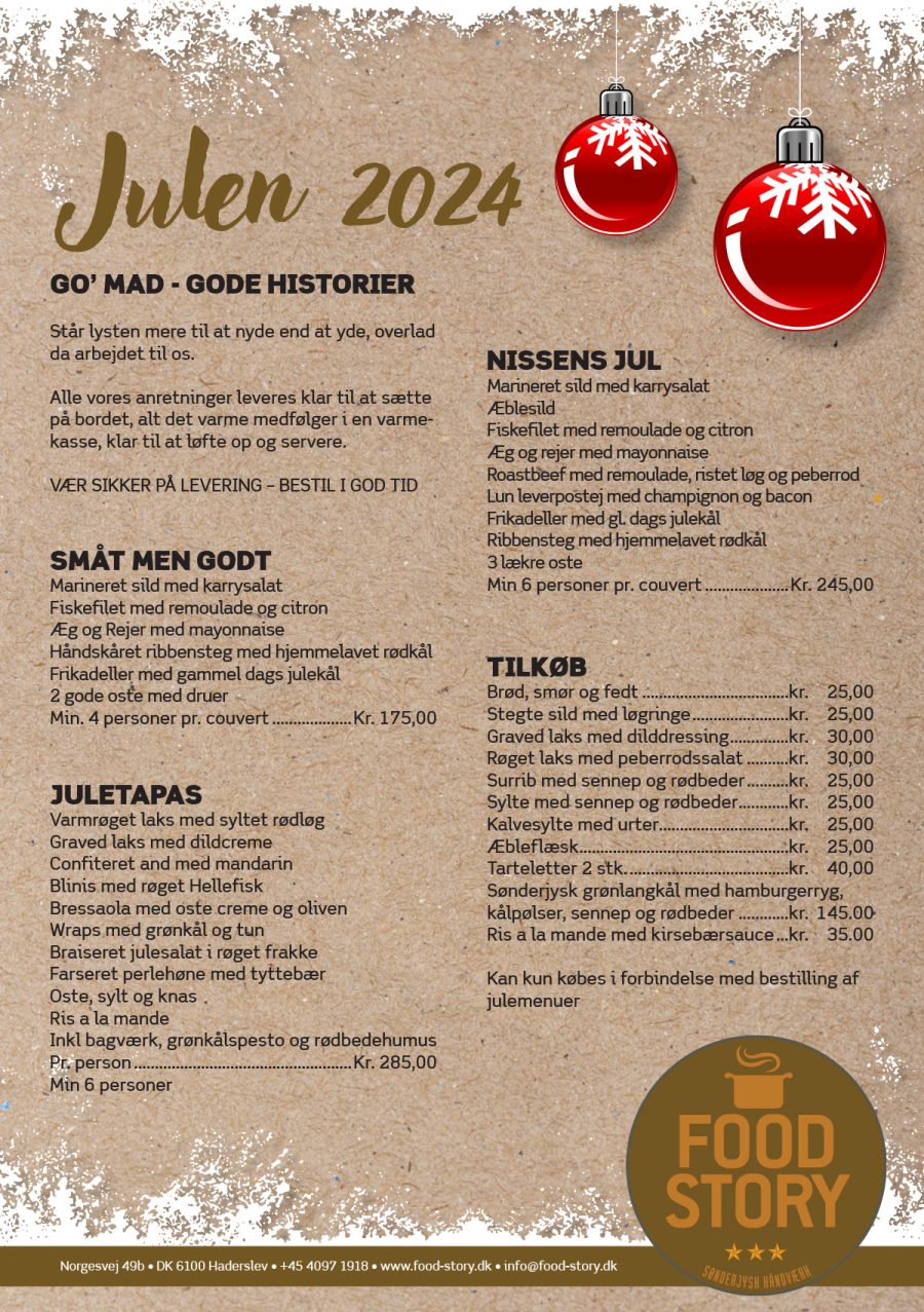 Julen 2024 - Food Story